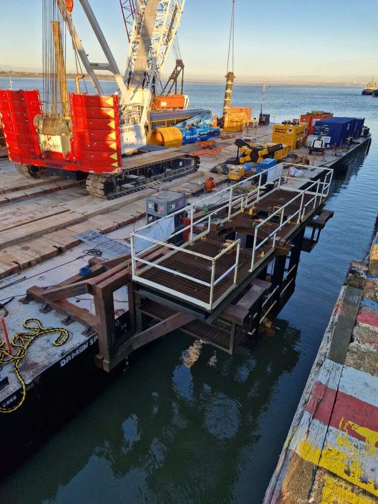 Red7Marine Bespoke Pile Gate Fabrication