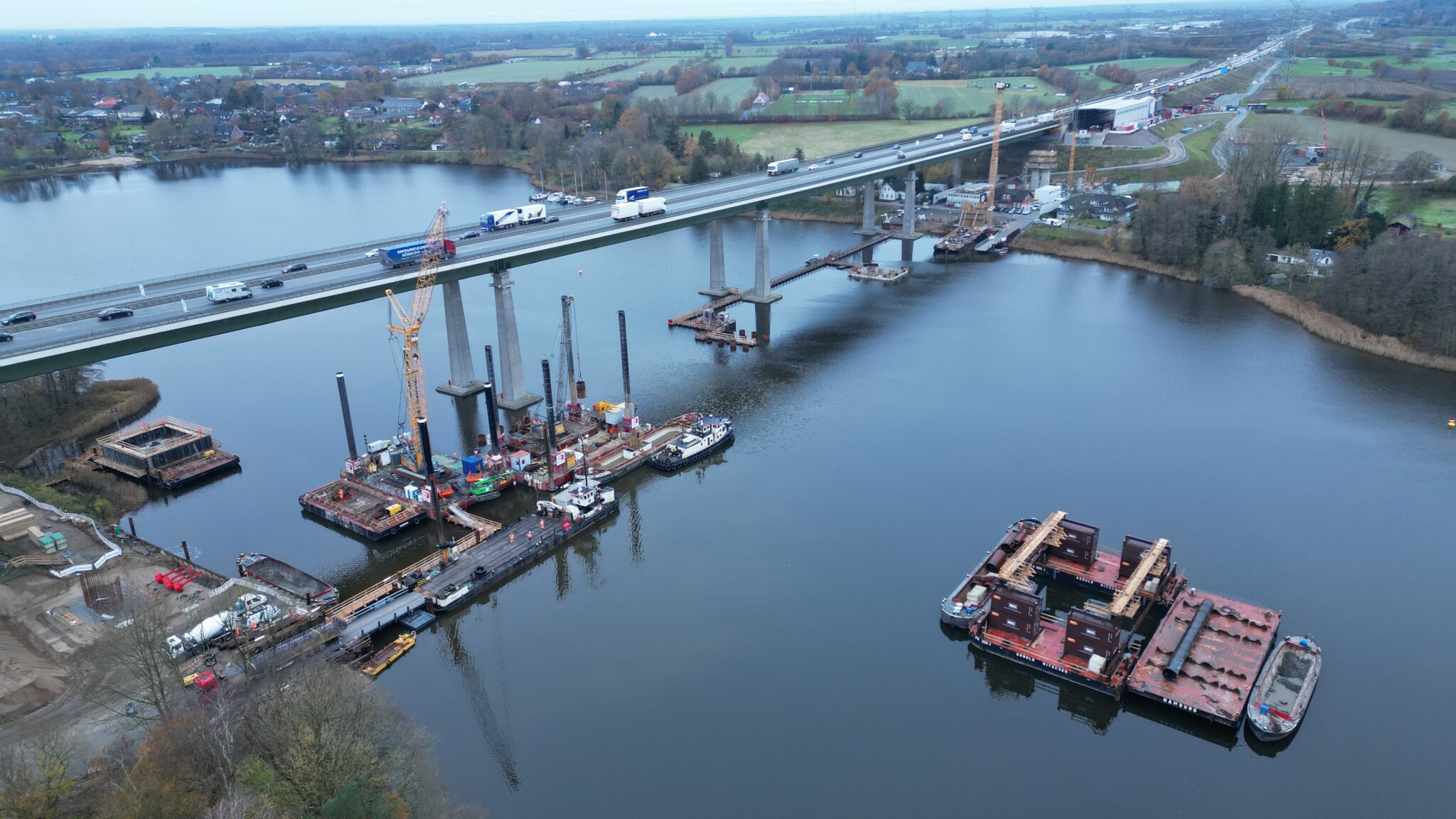 Red7Marine Supports German Road Bridge Construction