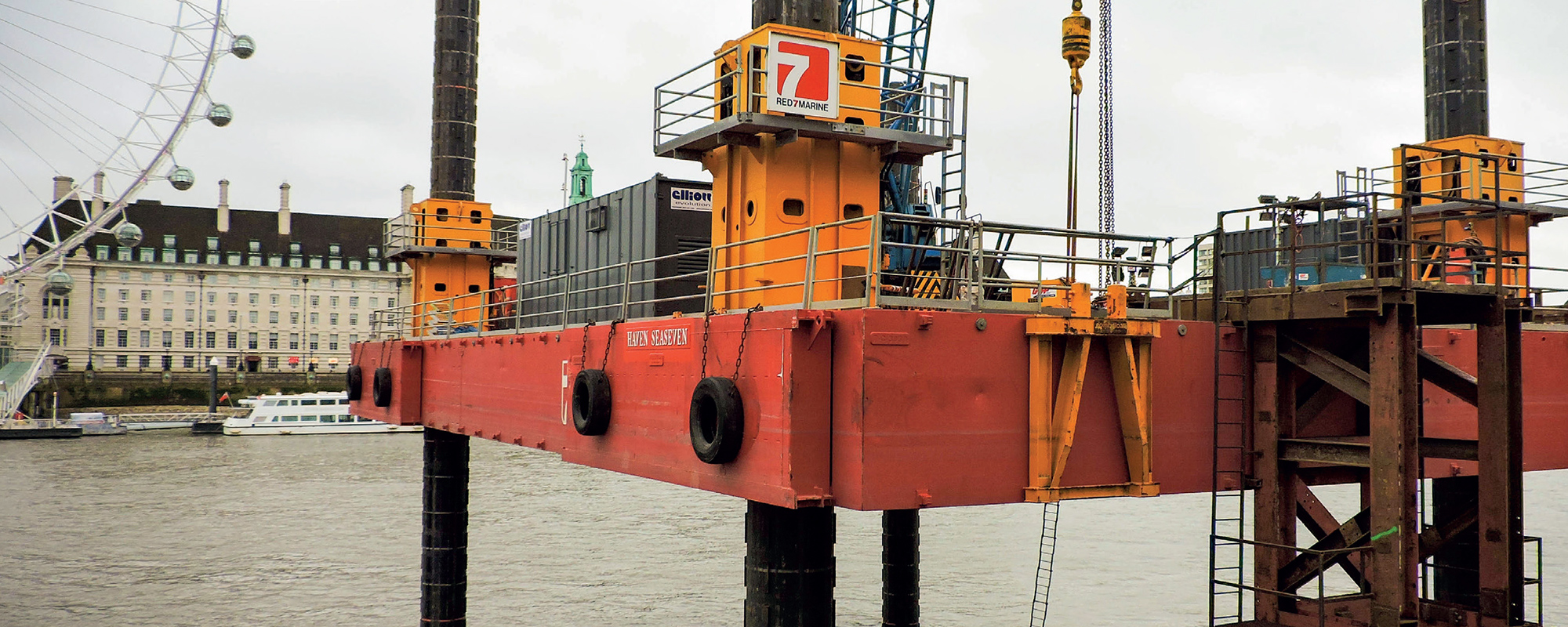 Westminster Pier Extension - Red 7 Marine
